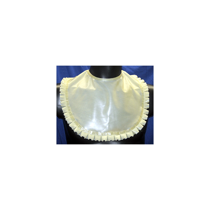 Latex Baby Bib with Frills