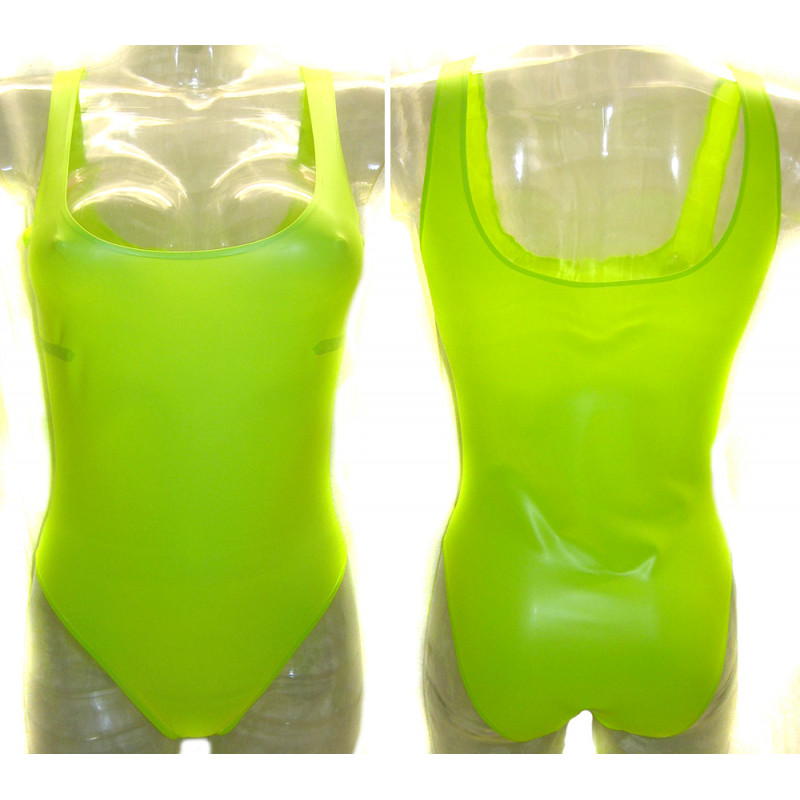 Ladies Latex Body Suit One Color