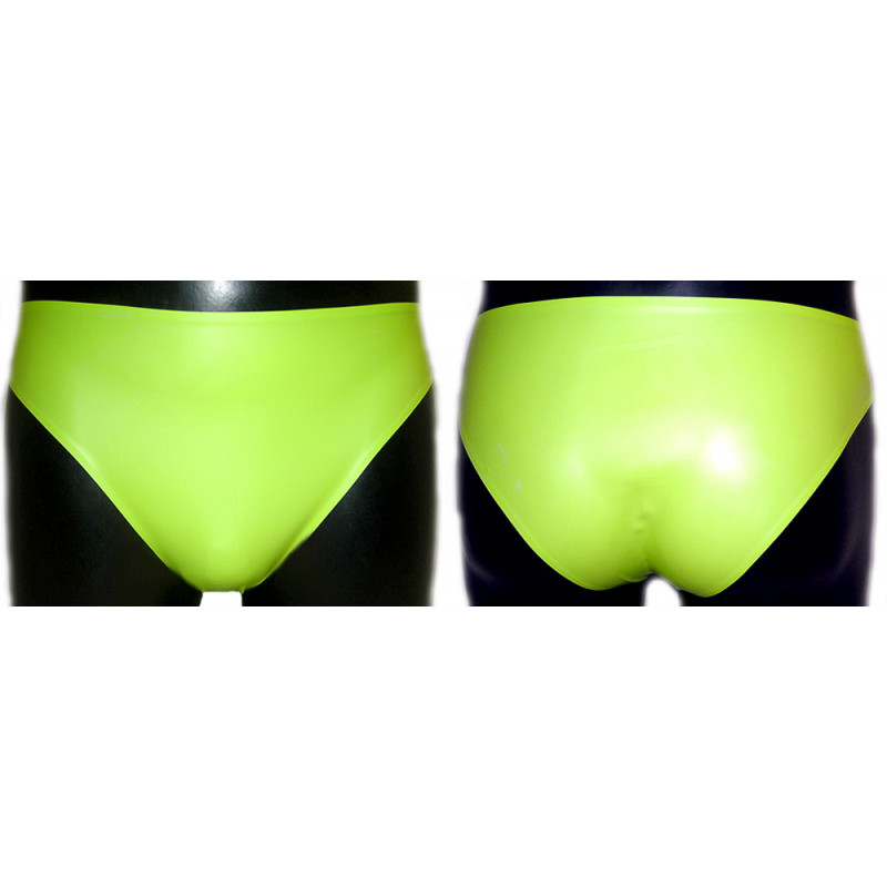 Men Latex Briefs without Pouch